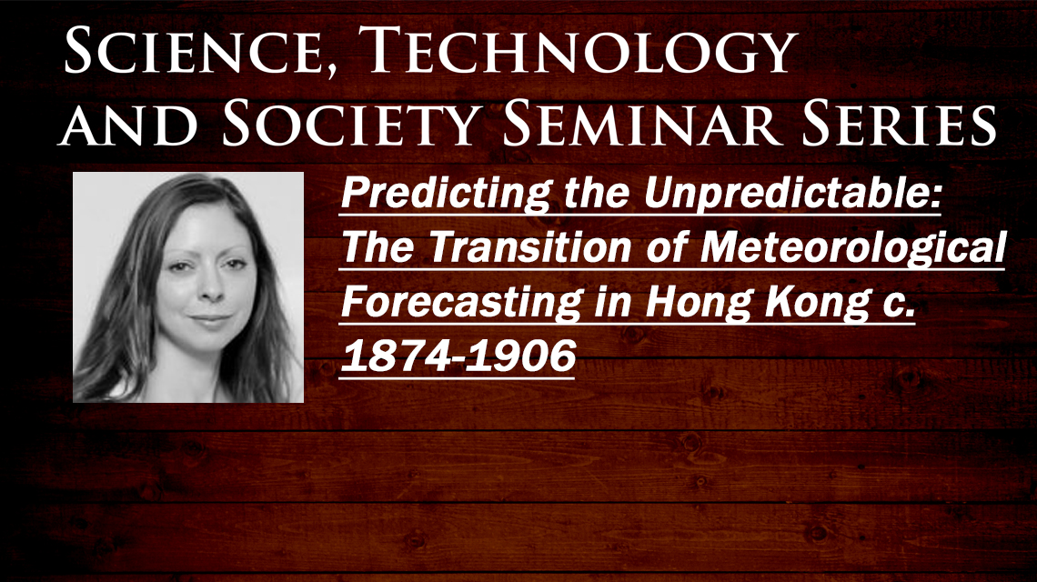 (STS SEMINAR) Dr Fiona Williamson - Tembusu College